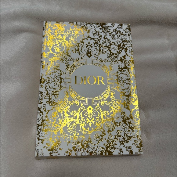 Dior | Office | Dior Gold And White Luxurious Notebook | Poshmark